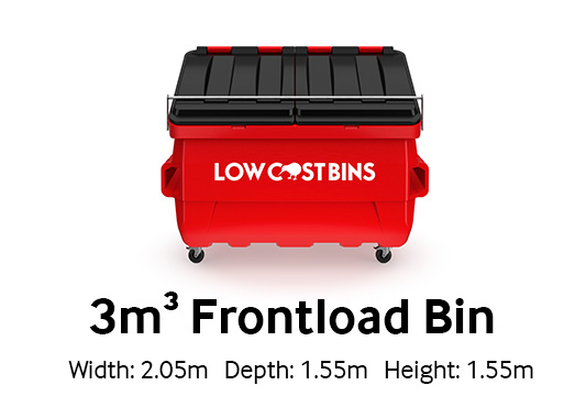 Frontload Bins | Low Cost Bins